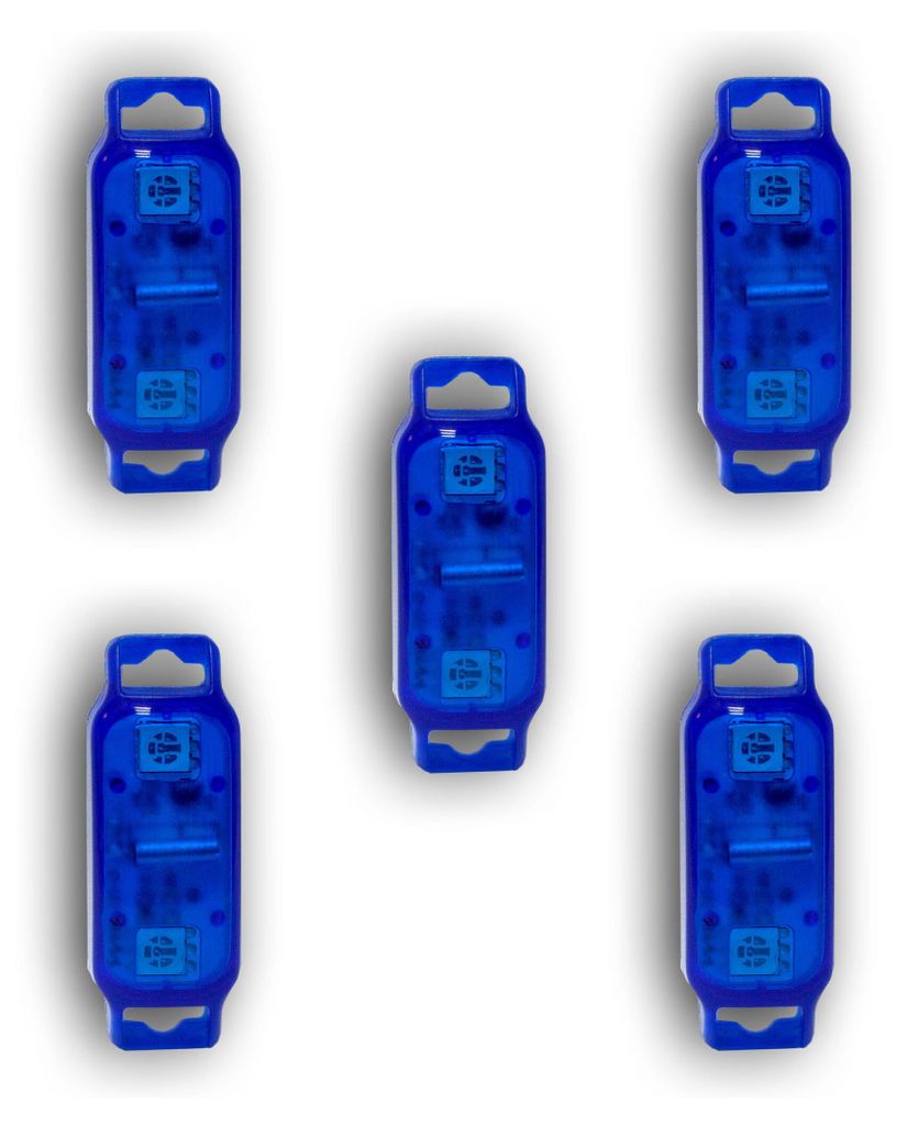 5x Blinkie Blau Mit Schlaufen zum Festmachen | Kaufland.de