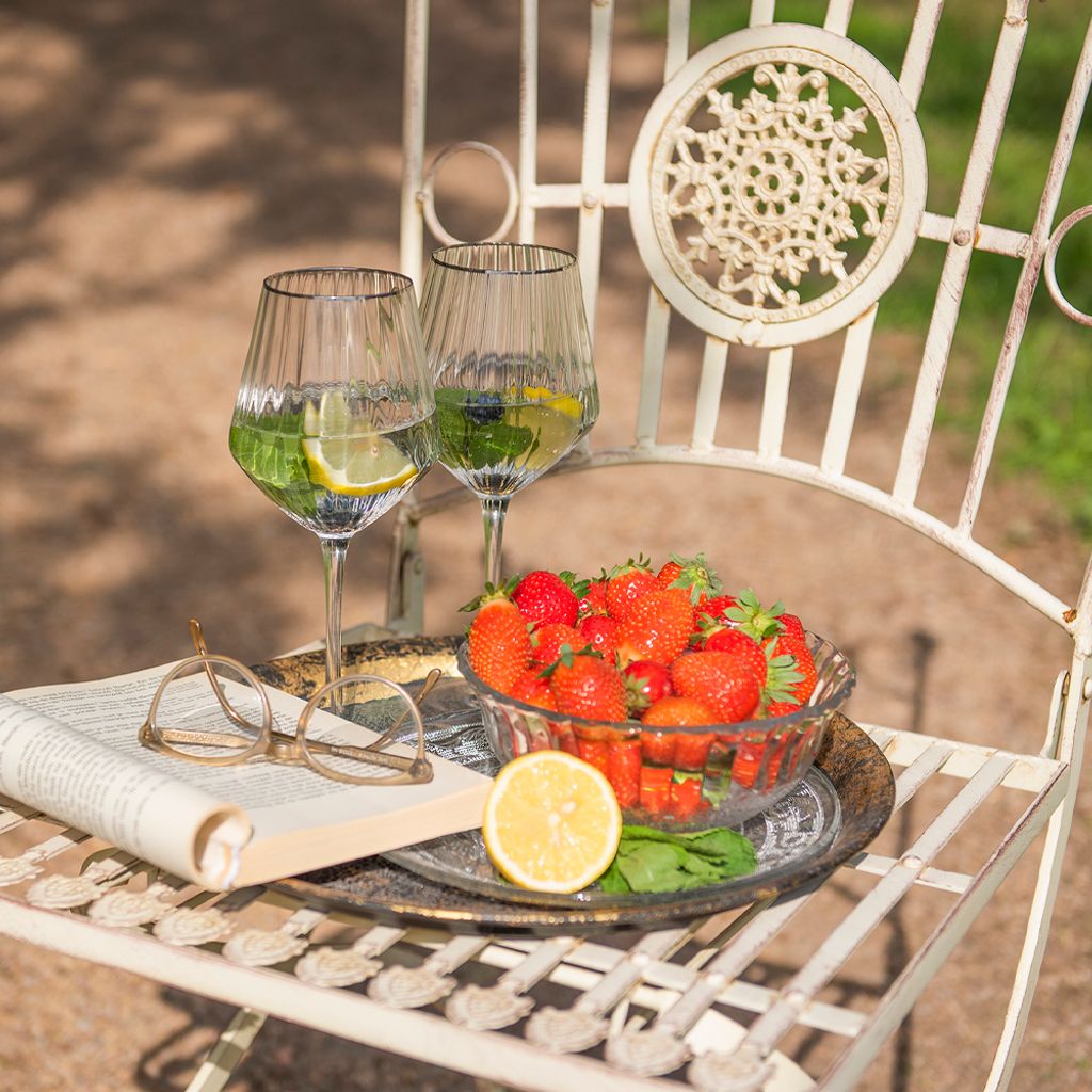 Clayre & Eef Speiseteller Ø 23 cm Glas Rund | Kaufland.de