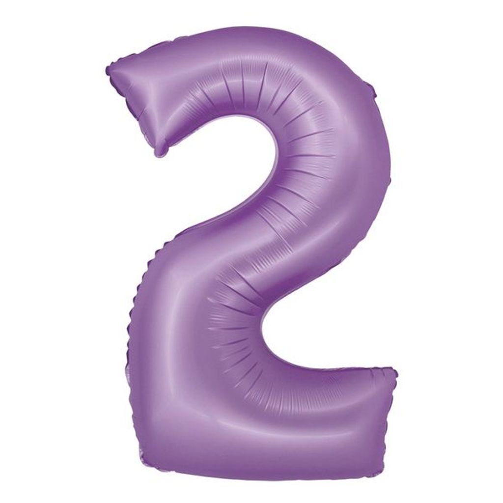 XL Folienballon lavendel Zahl 2 | Kaufland.de