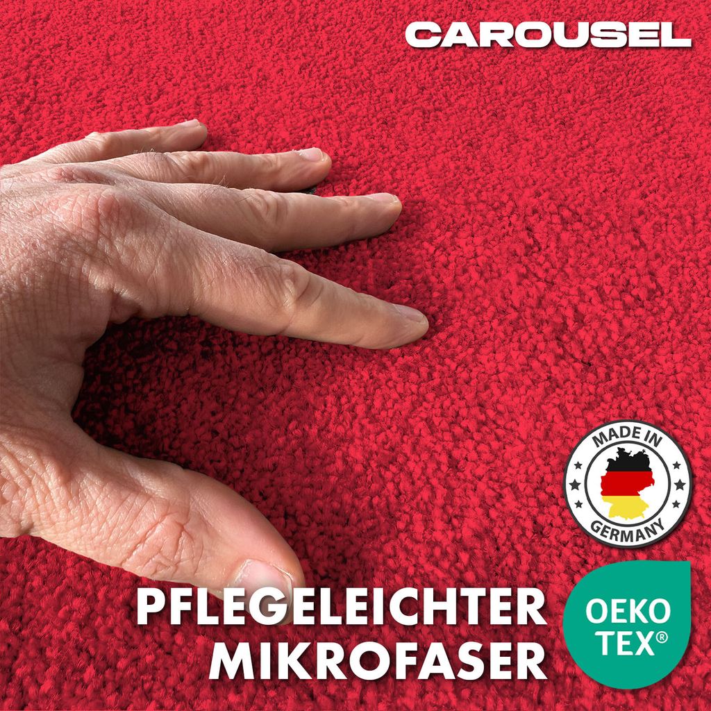 Badematte Carousel Rot 100x150 cm Badematten | Kaufland.de