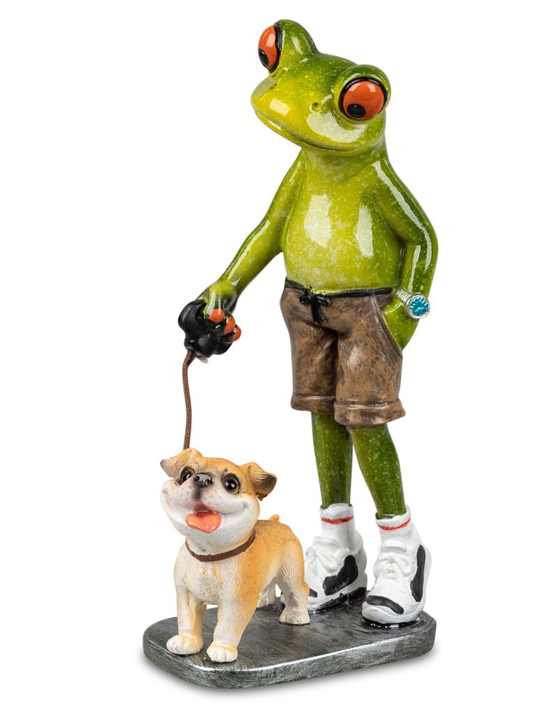 Formano Frosch mit Hund 16 cm Frosch Figur | Kaufland.de