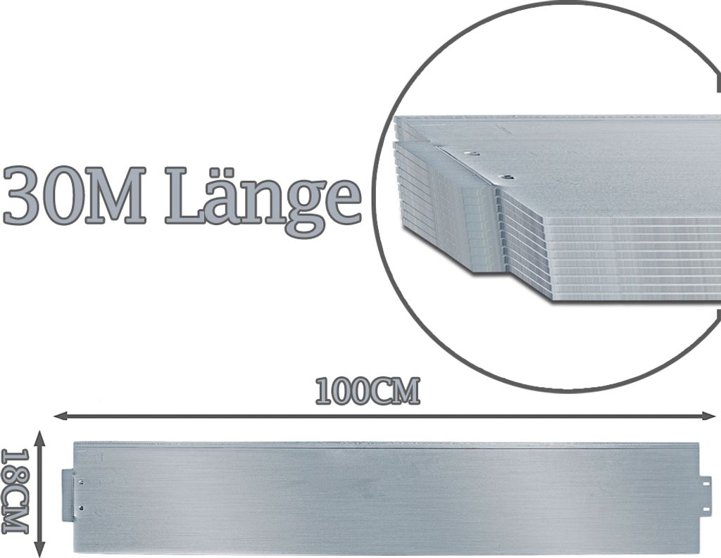 karpalové obruby záhonů kovové obruby záhonů | Kaufland.cz
