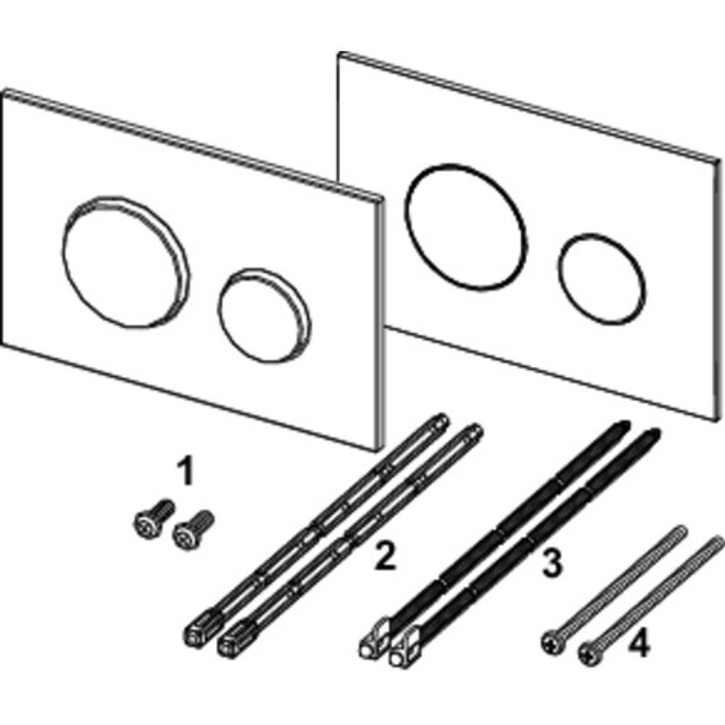 TECE 9240921 TECEloop WC-Betätigungsplatte | Kaufland.de