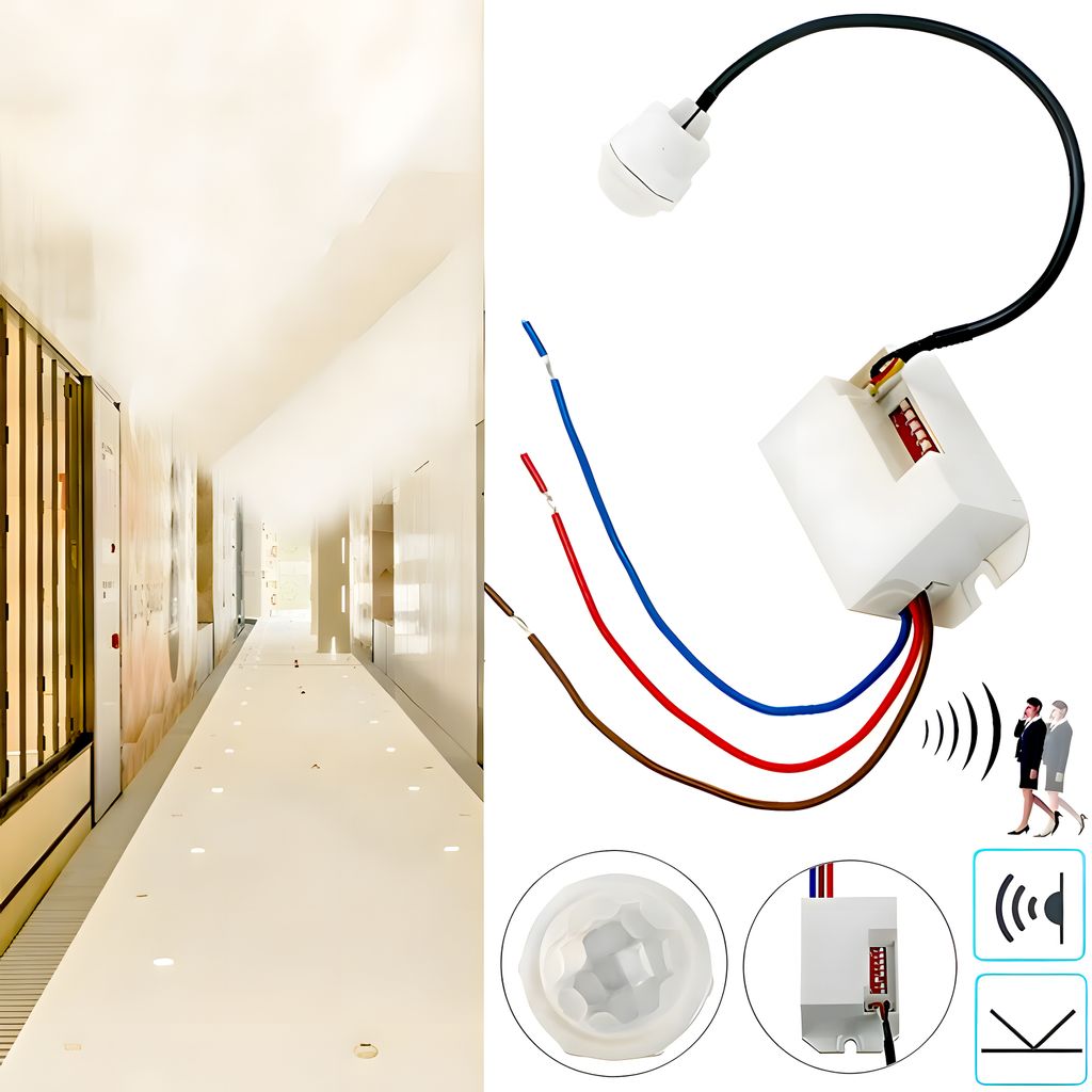 PIR senzor pohybu Detektor pohybu 360° | Kaufland.cz