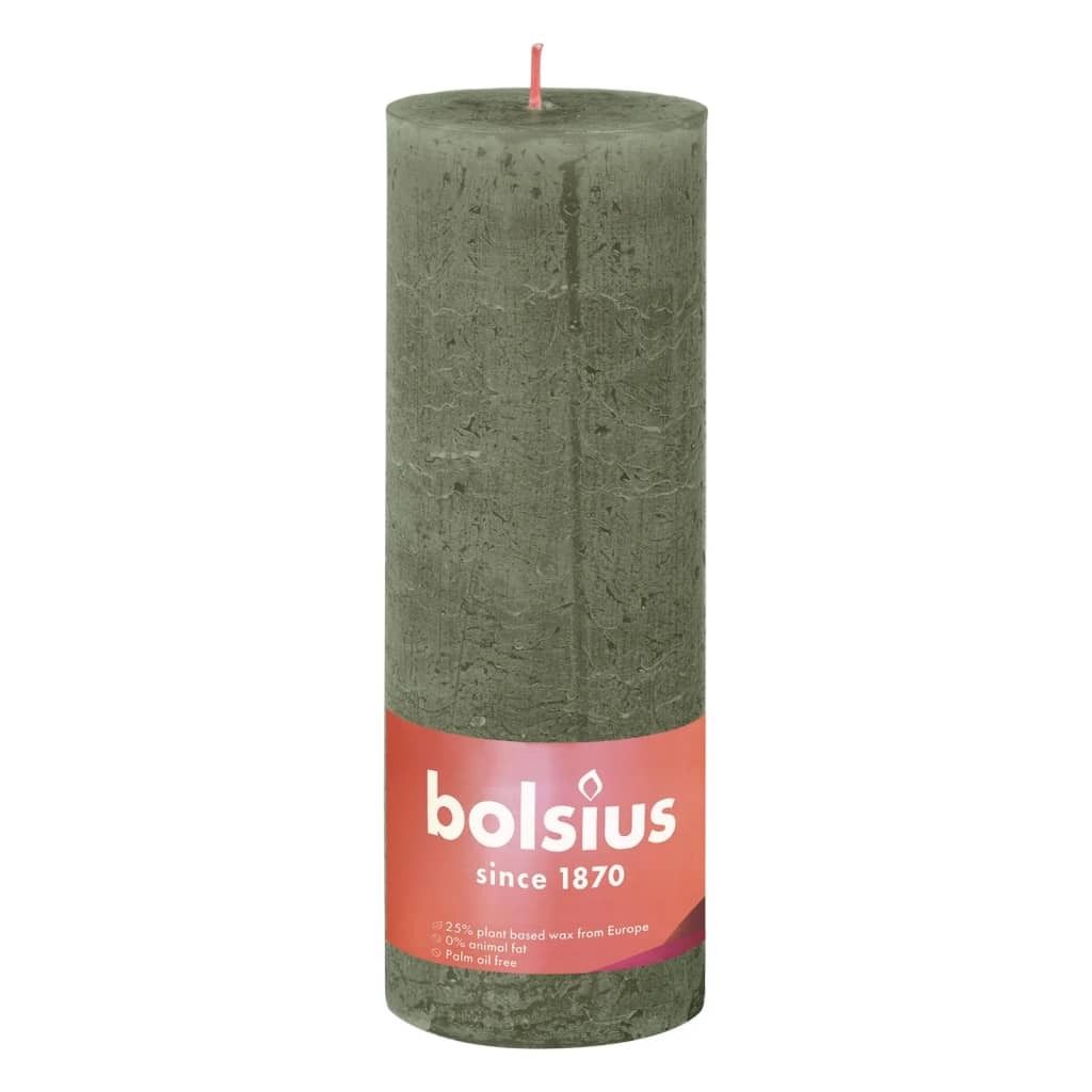 Bolsius Rustikale Stumpenkerzen Shine 4 Stk. | Kaufland.de
