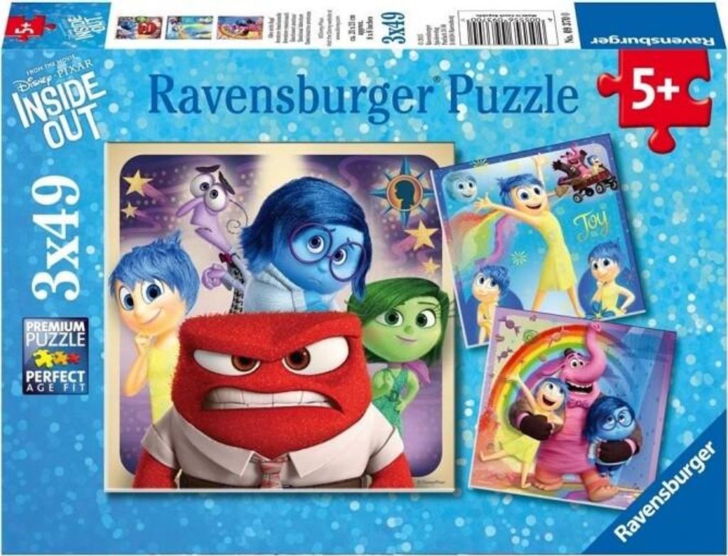 Ravensburger Disney Inside Out, 49 kusov, rozprávky, 5 rok