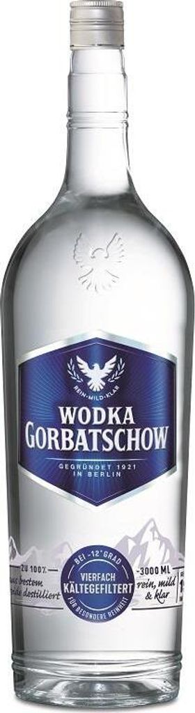 Wodka Gorbatschow 37,5 % vol. (1 x 3 l) Wodka | Kaufland.de
