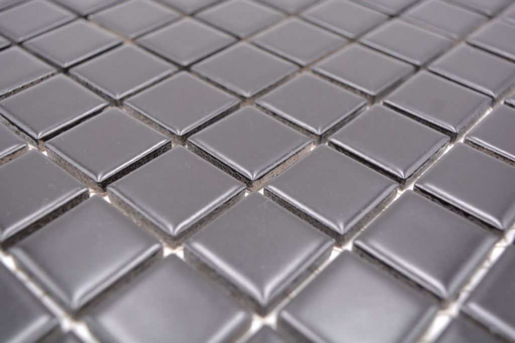 Handmuster Mosaikfliese Keramik SCHWARZ MATT | Kaufland.de