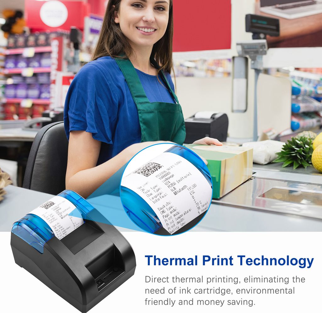 BISOFICE 58 mm termotiskárna účtenek, stolní | Kaufland.cz