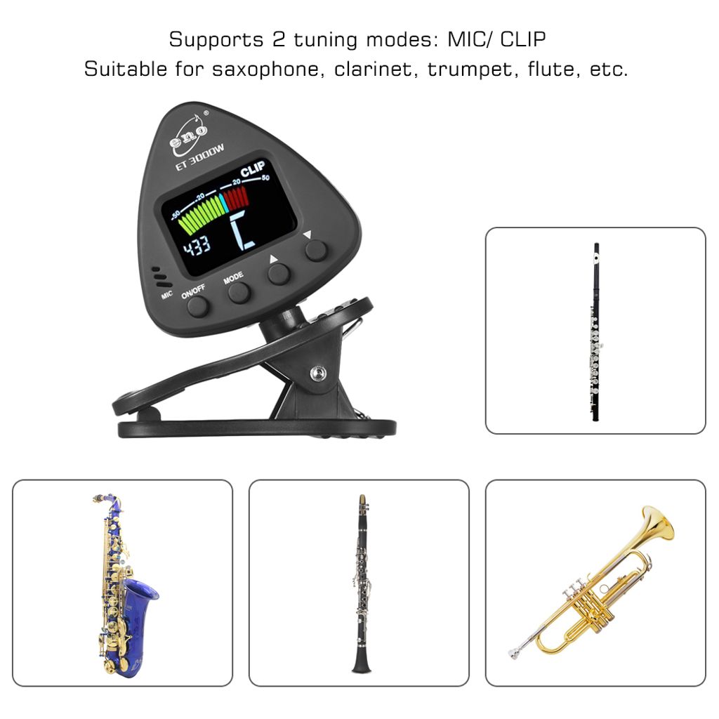 ENO ET Tuner Clip Auf Saxophon Sax Flöte | Kaufland.de