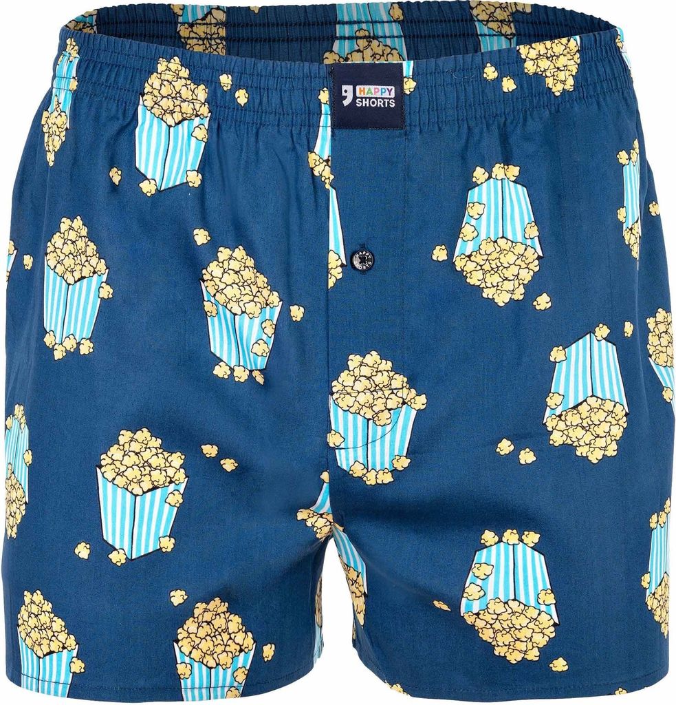 Happy Shorts Herren Web-Boxershorts - Amerykańskie bokserki