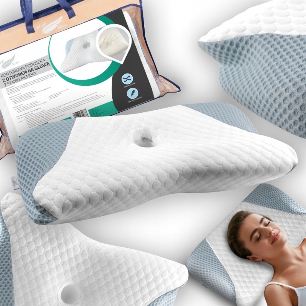 Profilowana poduszka – Ortopedyczna i ergonomiczna poduszka