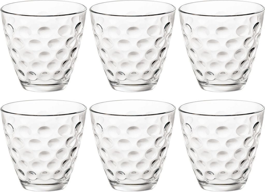 Bormioli Rocco Glass Dots Transparent 250 ml | Kaufland.cz