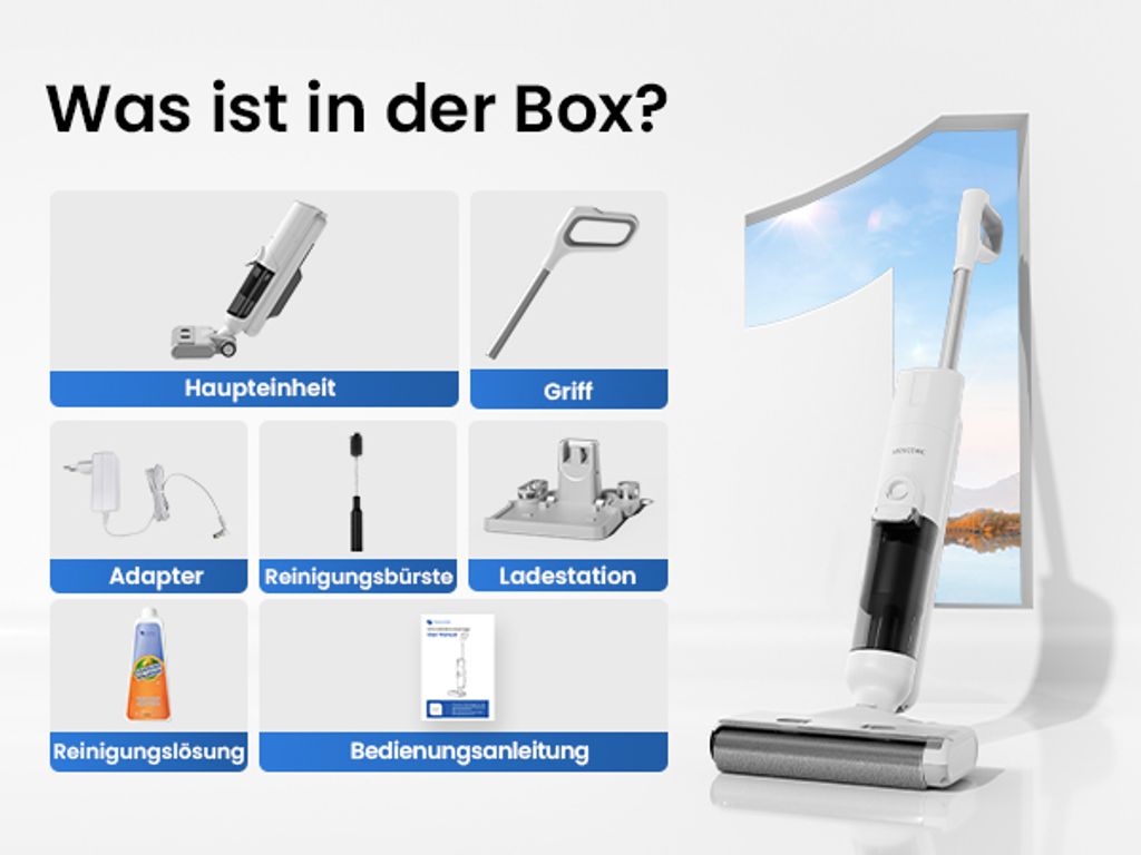 Proscenic F10 Pro Nass-Trockensauger Smart 3 | Kaufland.de