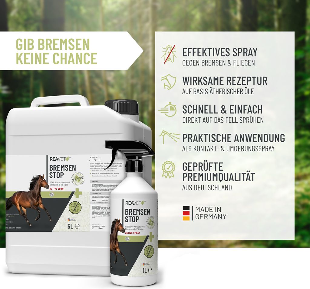 REAVET Bremsen Stop Fliegenspray Pferde XL | Kaufland.de