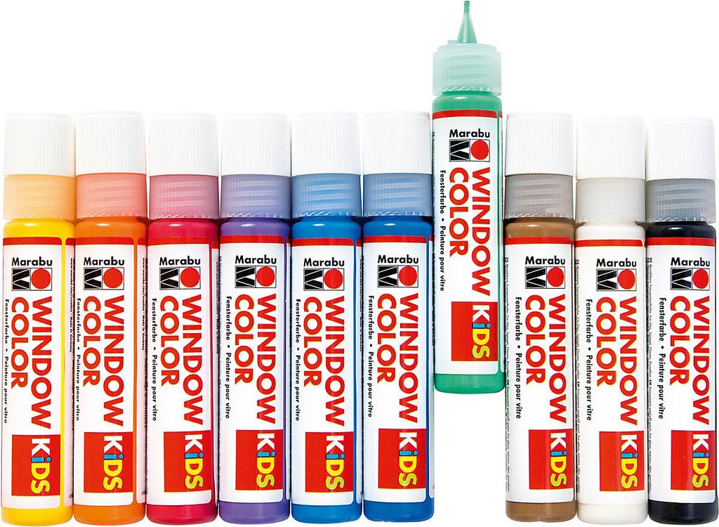 Marabu KiDS Window Color 10er Set farbig | Kaufland.de