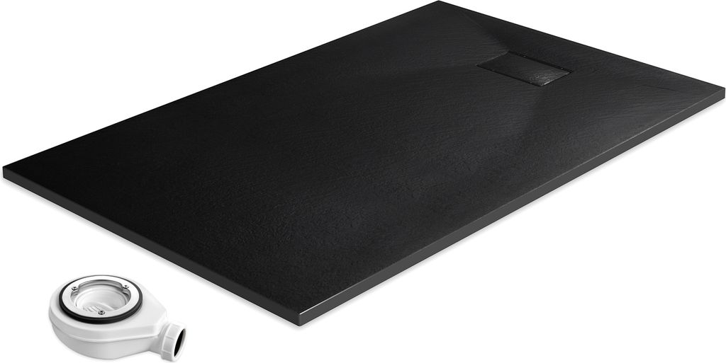 EMKE Duschwanne Flach Rechteckig 140x90cm Duschtasse mit