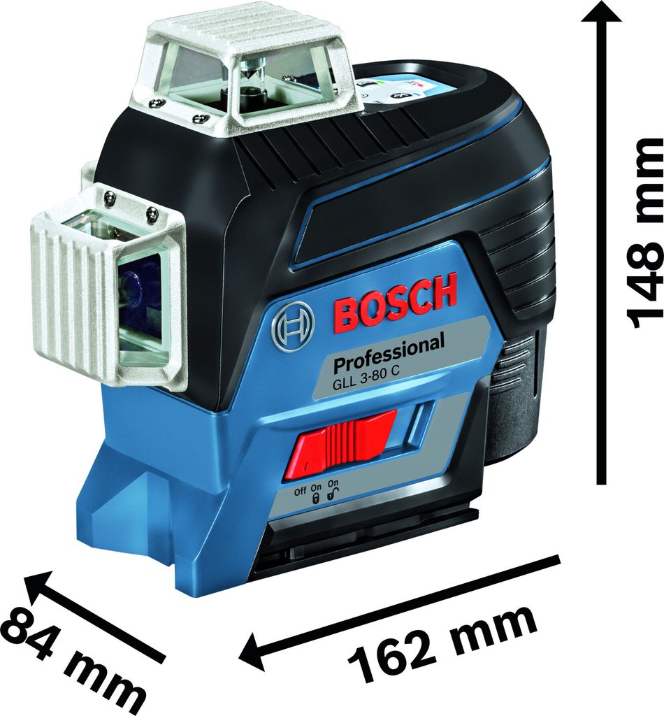 Bosch Professional Linienlaser GLL3-80 C+GLM | Kaufland.de