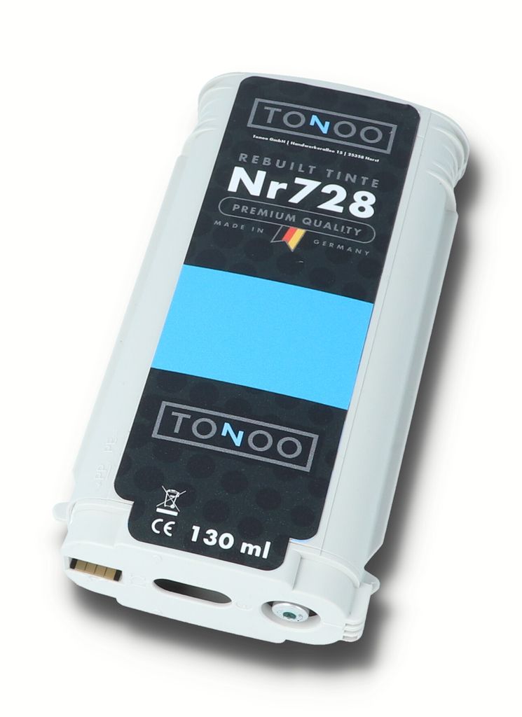 Tonoo® Tinte ersetzt HP 728 | F9J67A Cyan | Kaufland.de