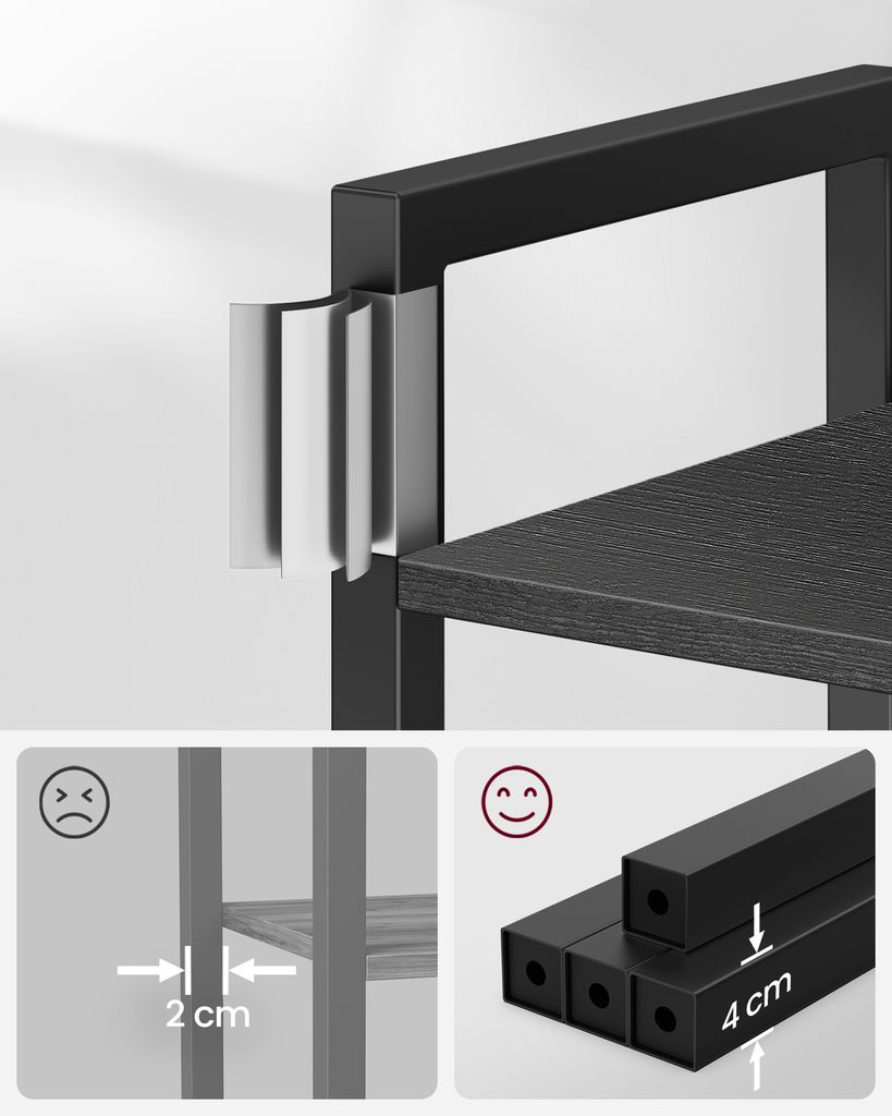 VASAGLE police, regál na knihy, stojící | Kaufland.cz
