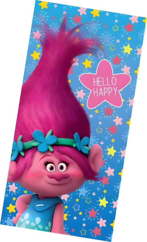 Bavlnený Uterák | Osuška Trollovia 70x140 cm | Kaufland.sk