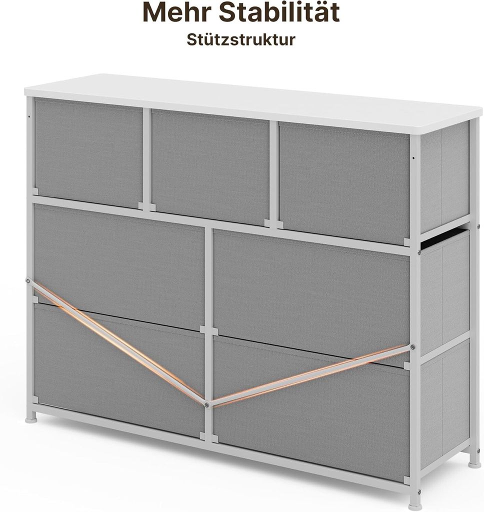 Xbro AP73 Kommode, Kommodenschrank mit 7 | Kaufland.de