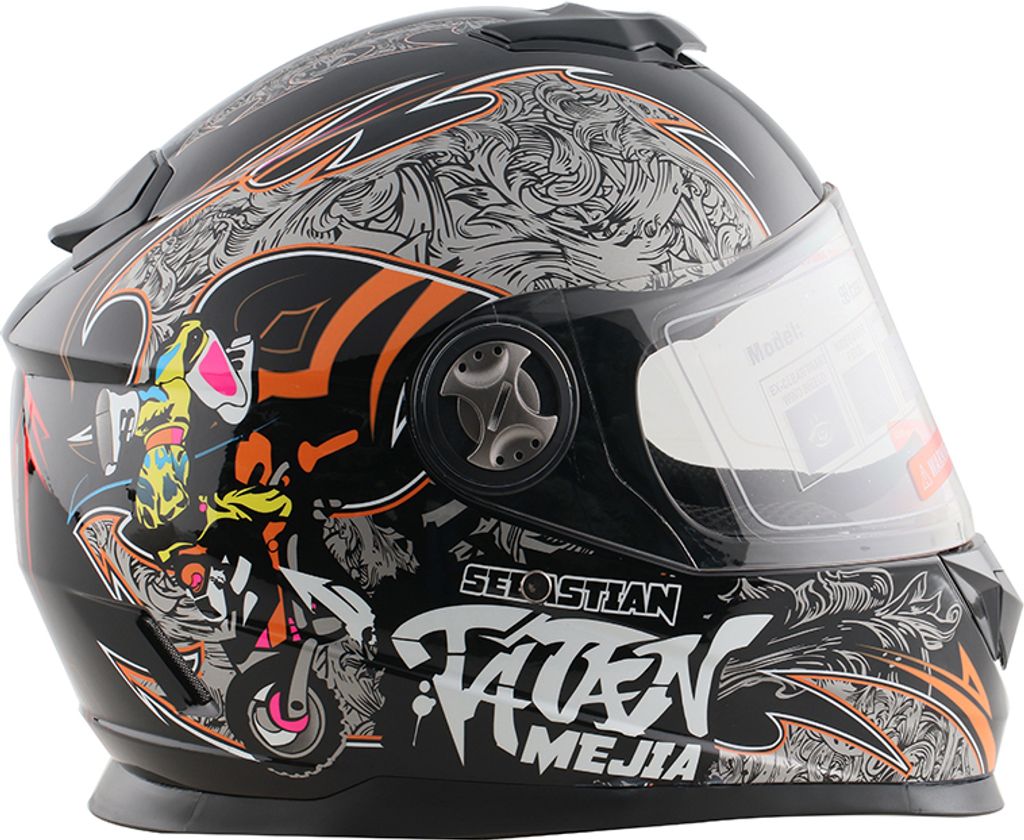 Mejia Kinder Integralhelm schwarz Größe XL | Kaufland.de