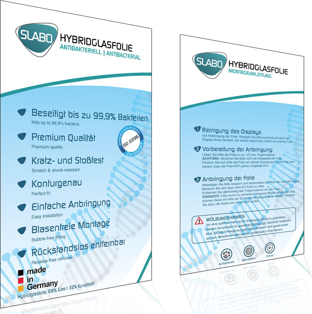 SLABO antibakterielle Hybridglasfolie | Kaufland.de