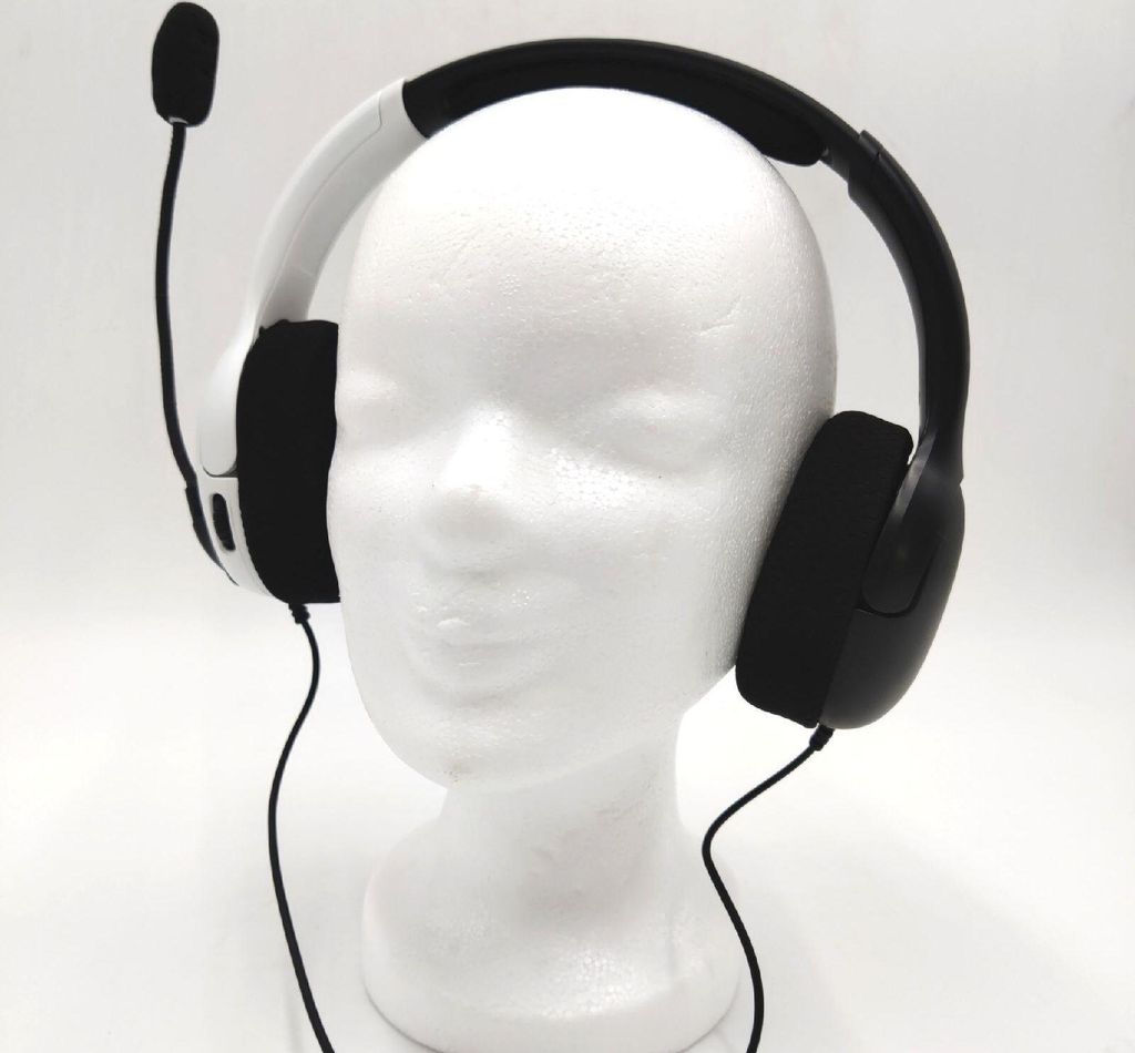 PDP Headset Stereo LVL40 Black/White pre | Kaufland.sk