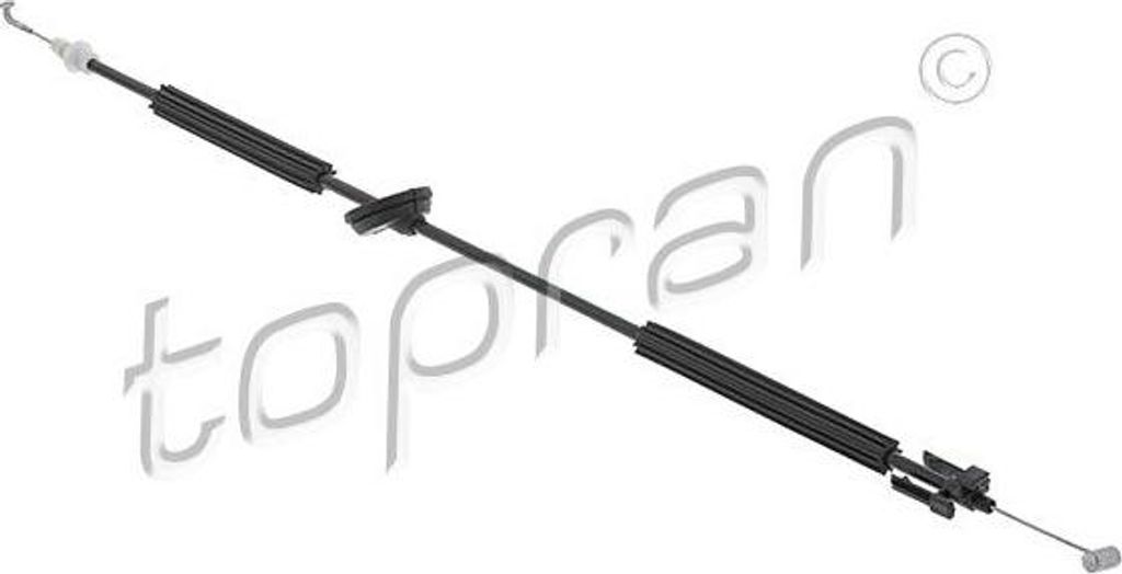 TOPRAN 118 364 Câble, serrure de porte OE 7L6837085B