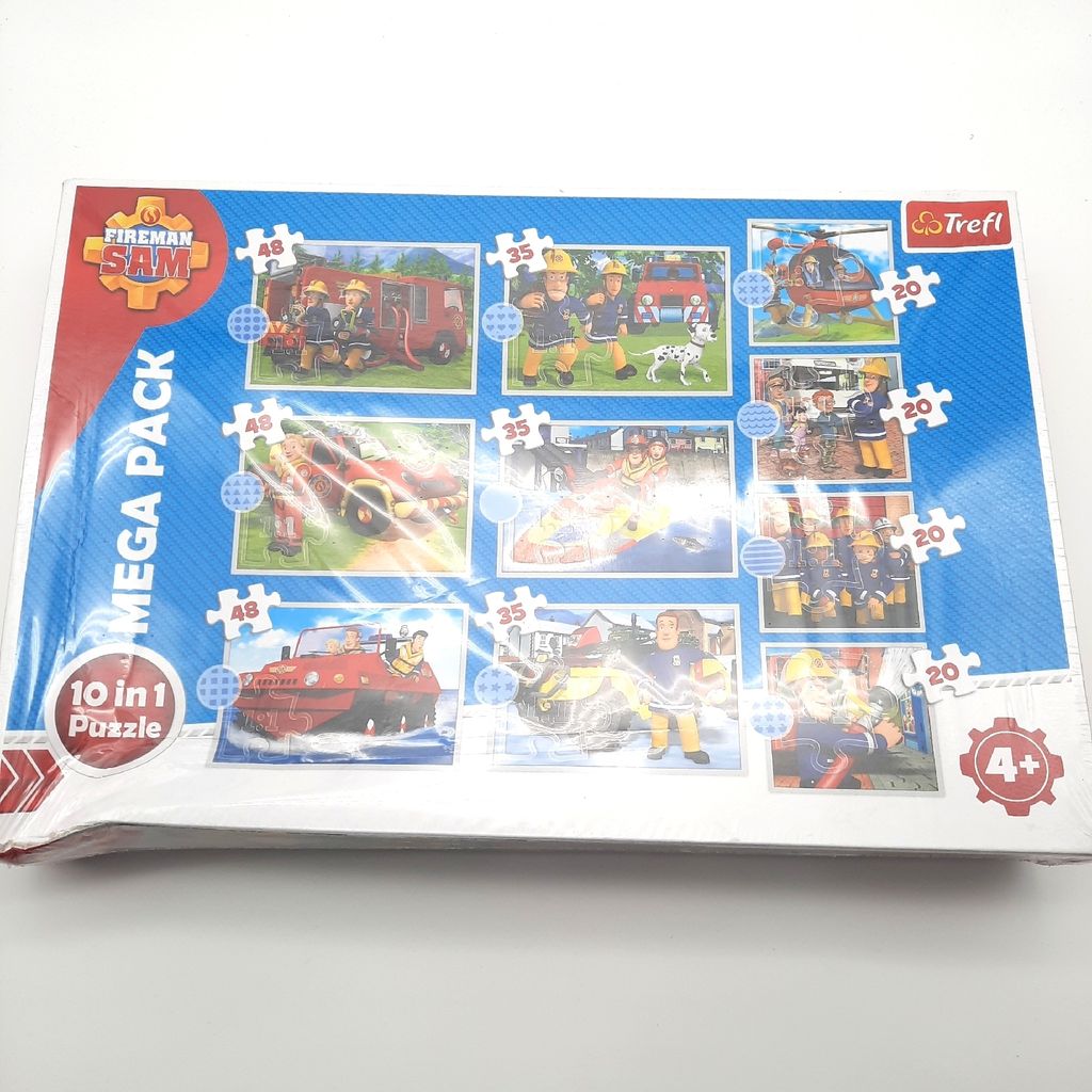 Feuerwehrmann Sam, 10 in 1 Puzzle | Kaufland.de