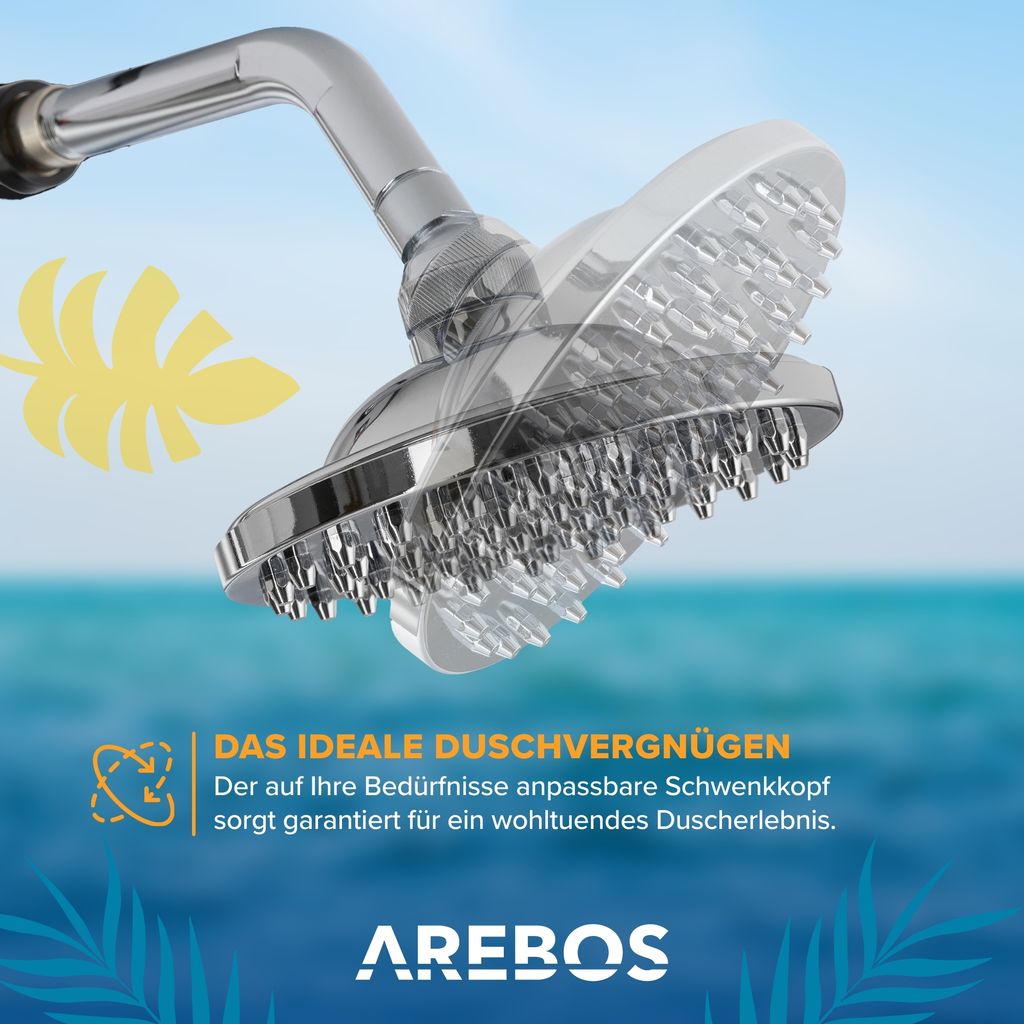 AREBOS Solární sprcha 60 l| s ruční sprchou a | Kaufland.cz
