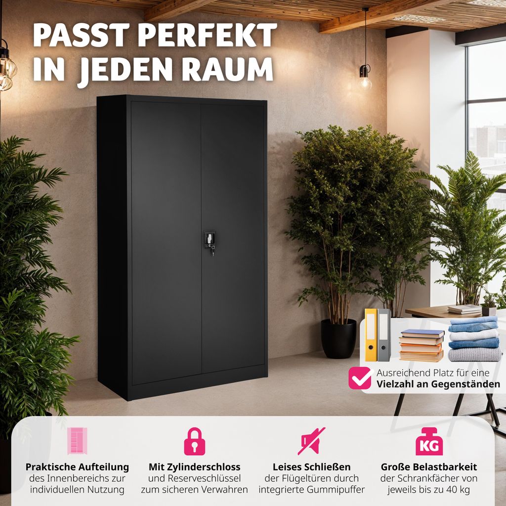 Spind mit 6 Fächern 180 x 80 x 40 cm | Kaufland.de