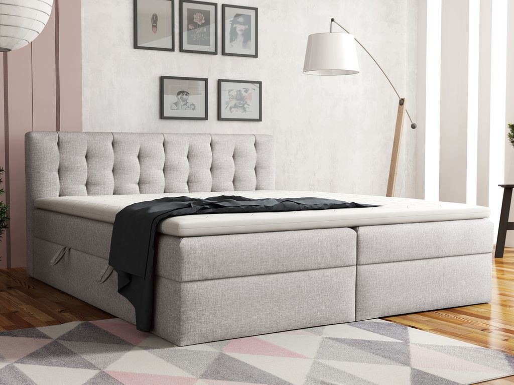 MEBLITO Boxspringbett Doppelbett Bett | Kaufland.de