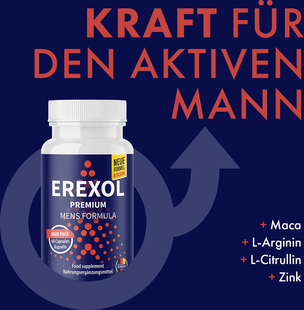 Erexol Kapseln | Premium Men's Formula | 60 | Kaufland.de