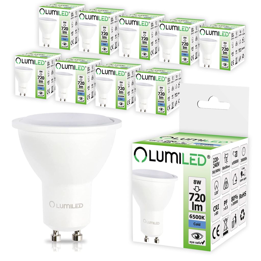 LUMILED GU10 LED 8W 720 Lumen Leuchtmittel | Kaufland.de