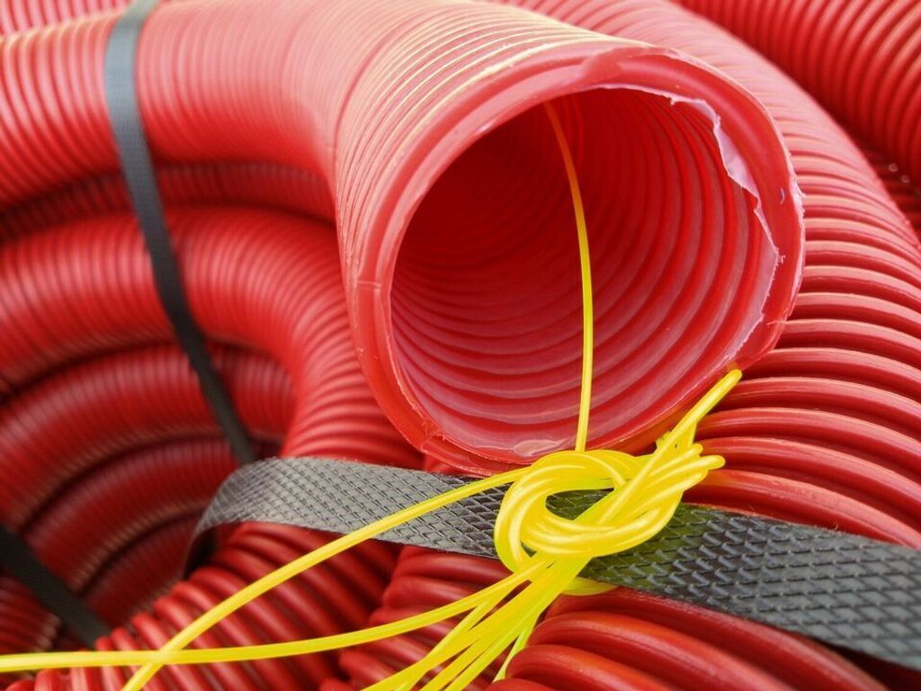 40mm 50m Unterirdisches Wellrohr Rot Leerrohr | Kaufland.de