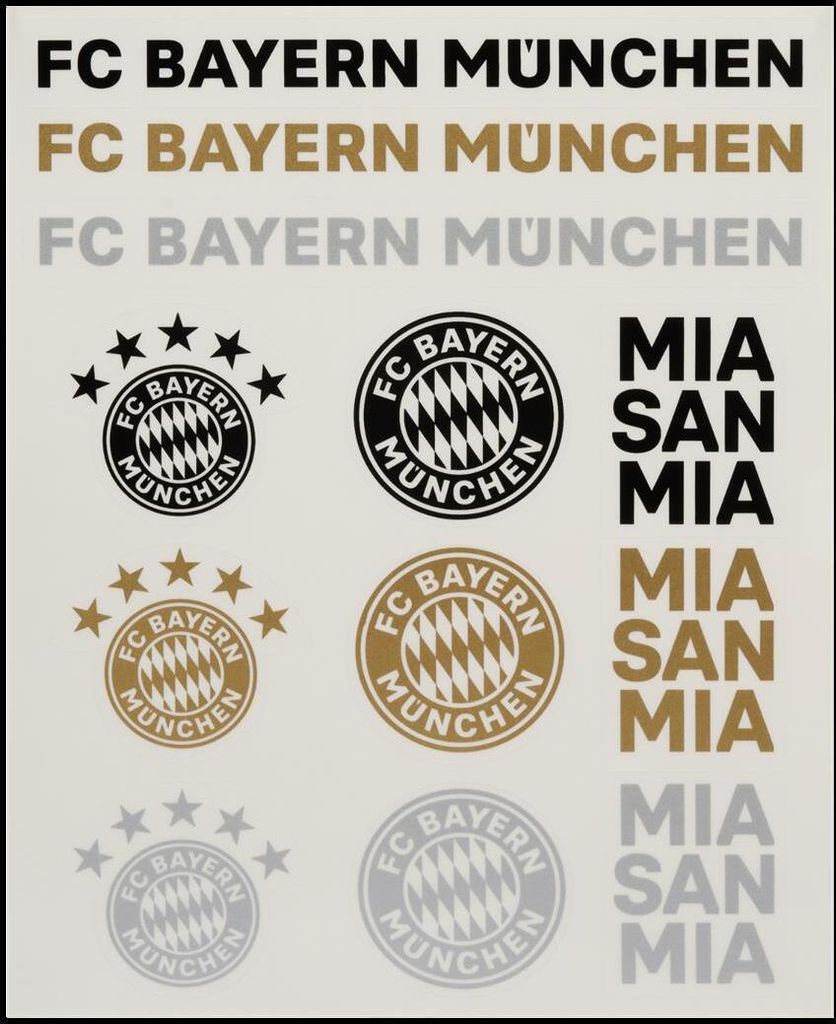 FCB Aufkleber Sticker Auto 3D Schriftzug | Kaufland.de