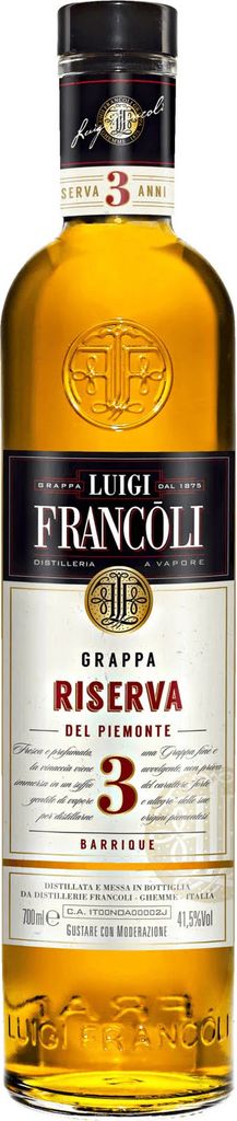 Luigi Francoli Grappa Riserva del Piemonte 3 | Kaufland.de