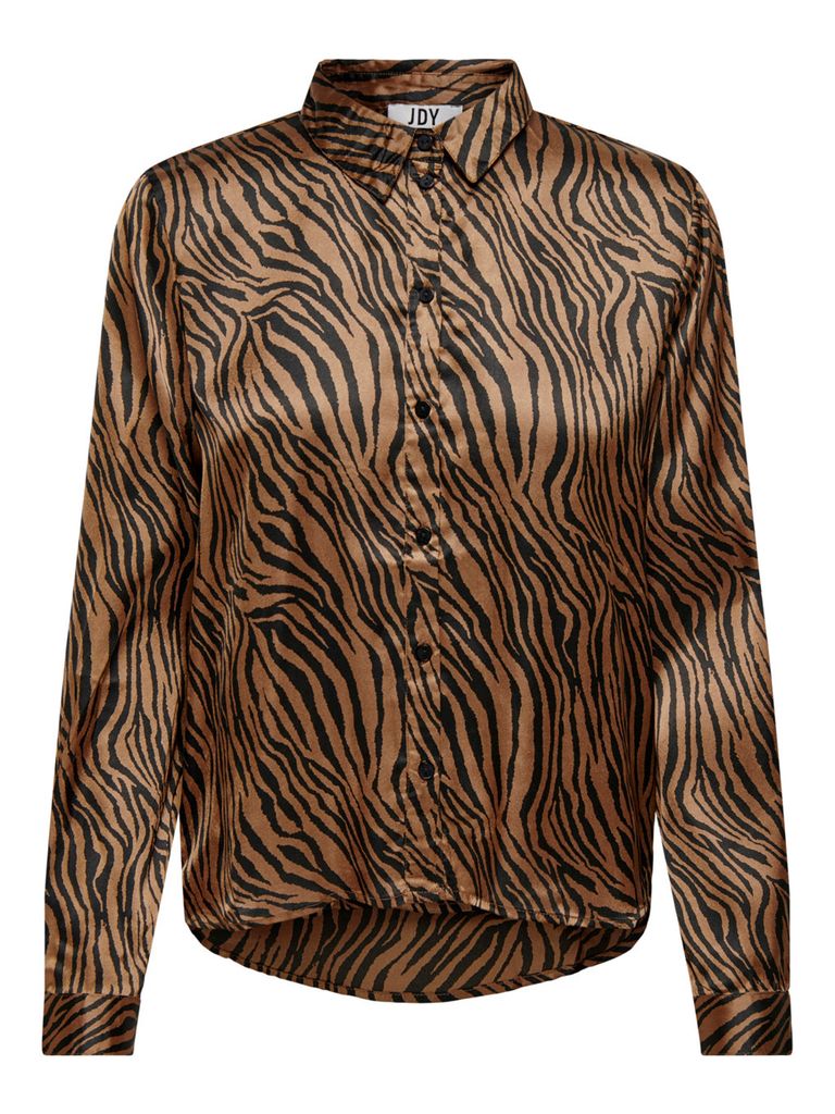 JACQUELINE DE YONG Hemd Damen Polyester Braun | Kaufland.de