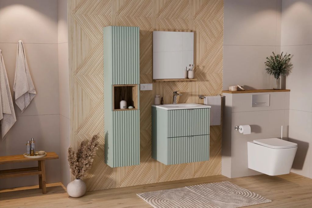 Waschbeckenschrank LINE REED GREEN 50 cm | Kaufland.de