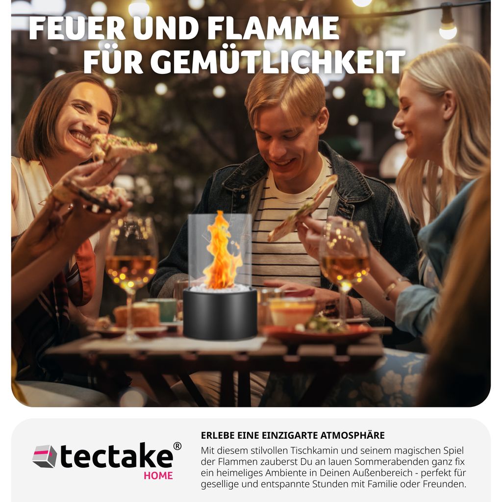 Bioethanol-Tischkamin Damine, hitzefest, 2 | Kaufland.de