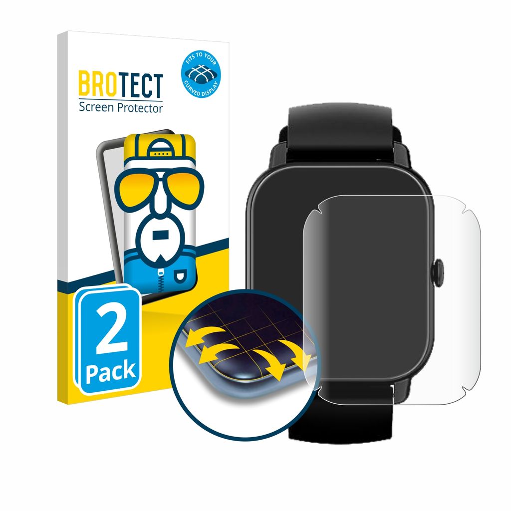 2x BROTECT Flex Full-Cover Schutzfolie für | Kaufland.de