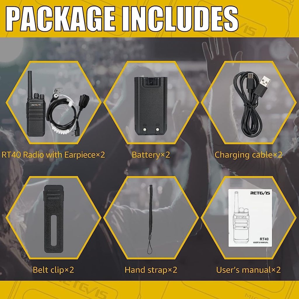 Retevis RT40 Walkie Talkie, ruční vysílačka | Kaufland.cz