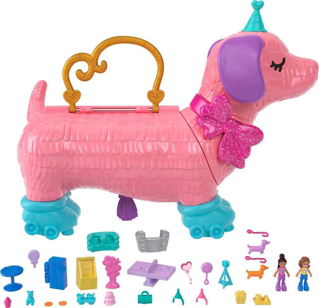 Polly Pocket Dackel-Party Minipuppen