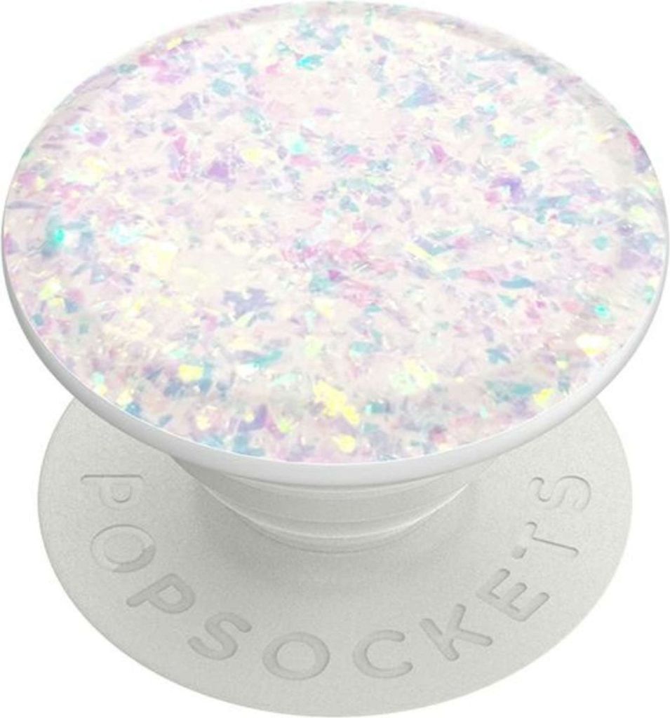 PopSockets - Luxe PopGrip - Iridescent Confetti White