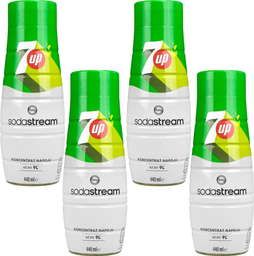 Sirup Sodastream 7UP , 440 ml, 4 kusy Sirupy | Kaufland.cz