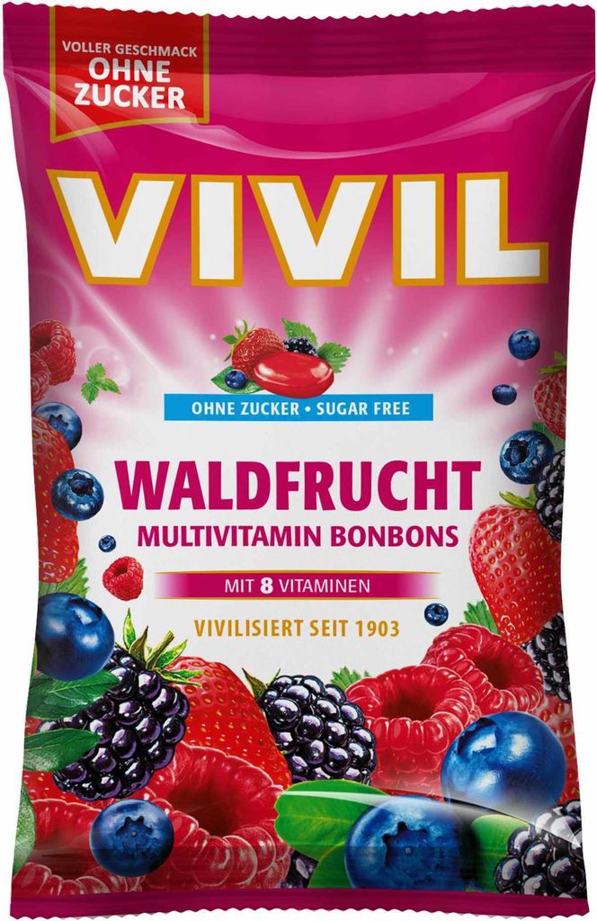 Vivil multivitamínové bonbony s příchutí | Kaufland.cz