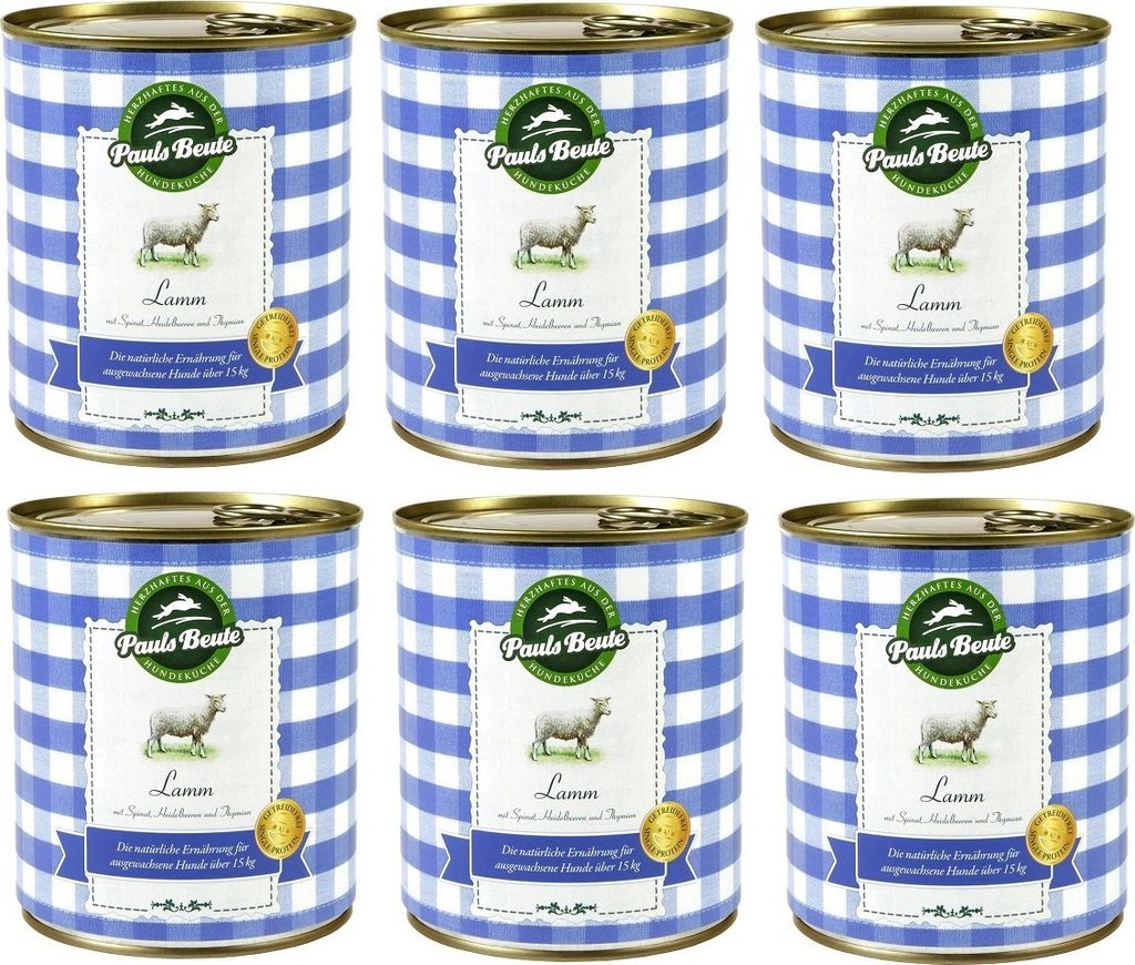 Pauls Beute Lamm 6x 800g Hunde-Nassfutter | Kaufland.de