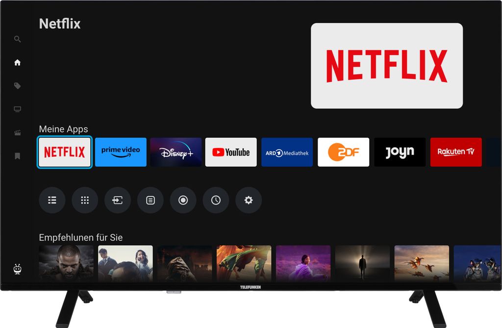 Telefunken 50 Zoll Fernseher Smart TV (4K | Kaufland.de
